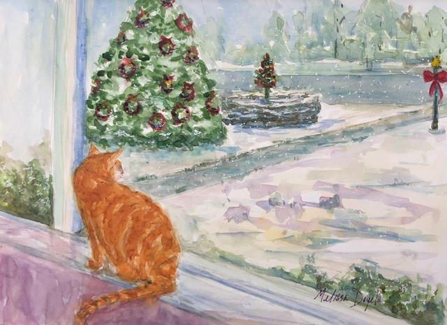 Melissa Doyel, Holiday Picture – Olympic Peninsula Art Association